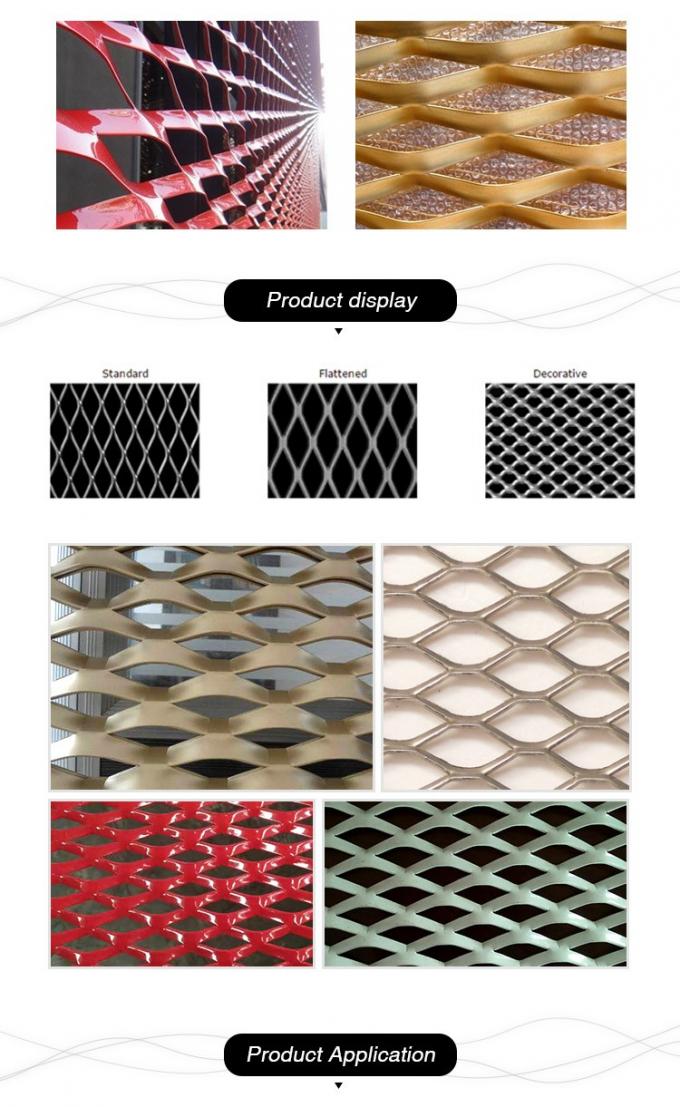 Architecture Expanded Aluminum Sheet Mesh