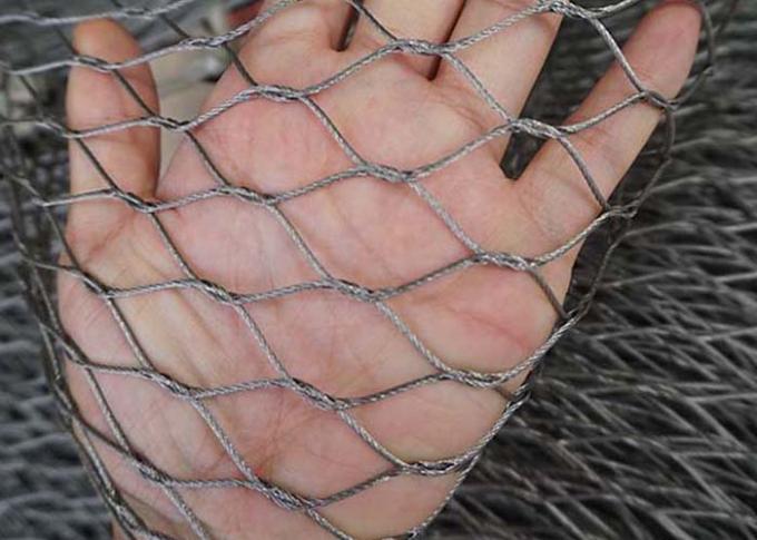 Flexible Stainless Steel Bird 7x7 Aviary Wire Netting For Zoo Enclosure
