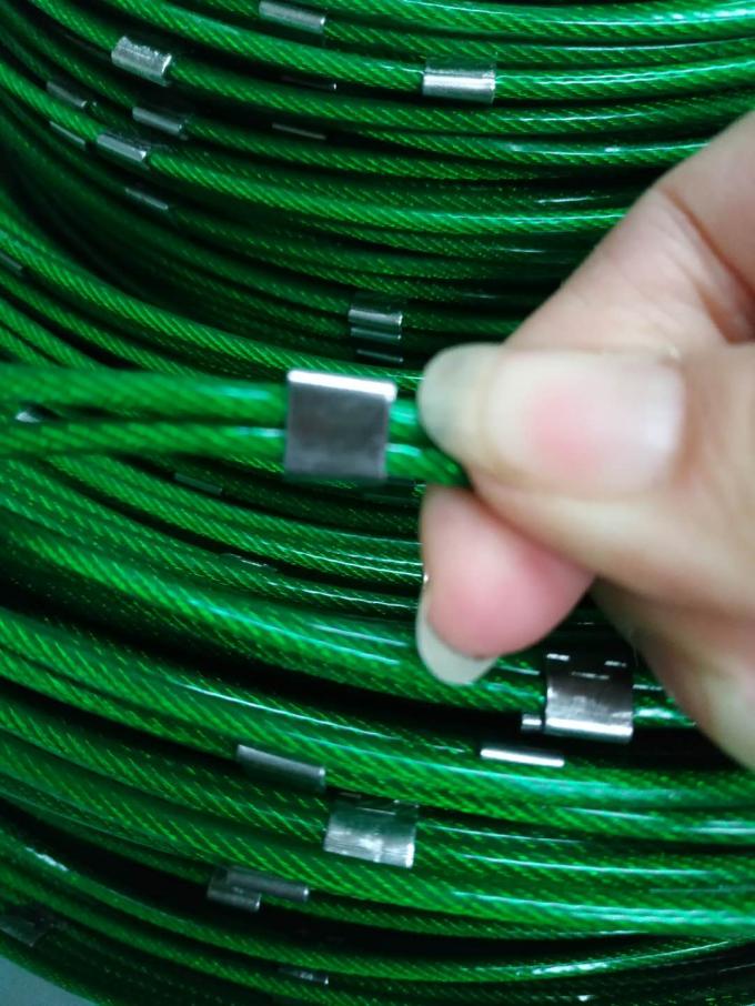 304 Stainless Steel Cable Wire Rope Mesh Non Rusting Pvc Coated For ...