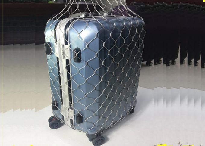 Safety Net Stainless Steel Cable Mesh For Bag / Anti-Theft Wire Rope ...