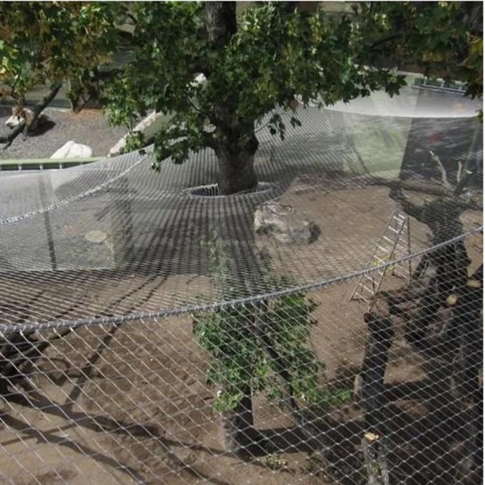Animal Enclosure Mesh Of 60/90 Degree Animal Containment Netting
